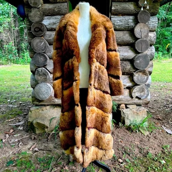 Vintage | Jackets & Coats | Vintage 96s70s Hand Made Fur Coat One Of A ...